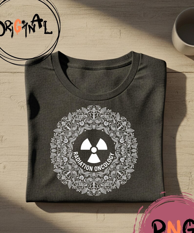 Radiation Oncology PNG, Medical Mandala PNG, Healthcare Worker T-shirt ...