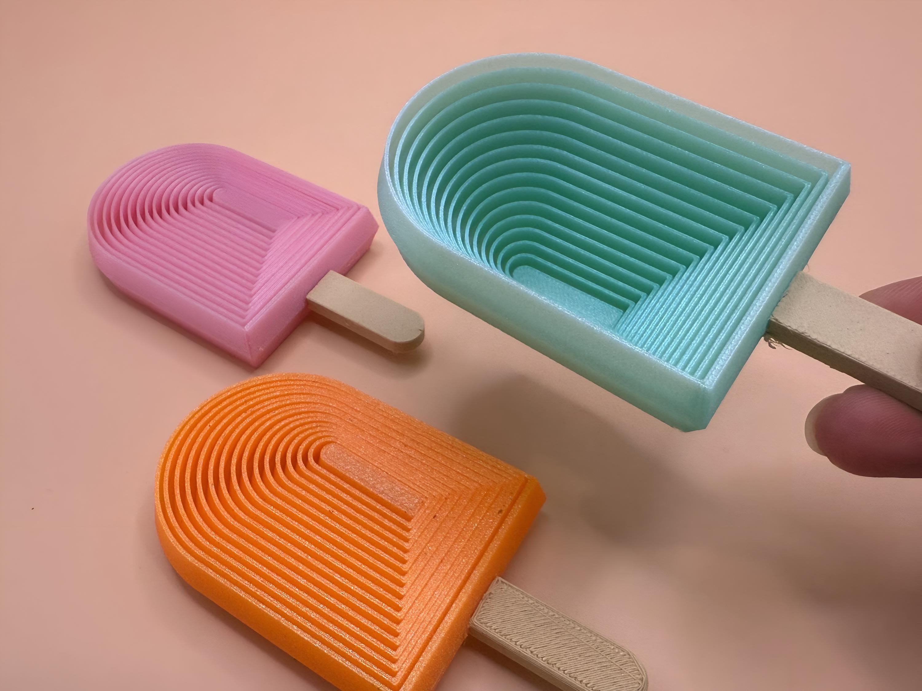 3D Printed Popsicle Fidget Toy: Layered Sensory Stress Relief - Etsy