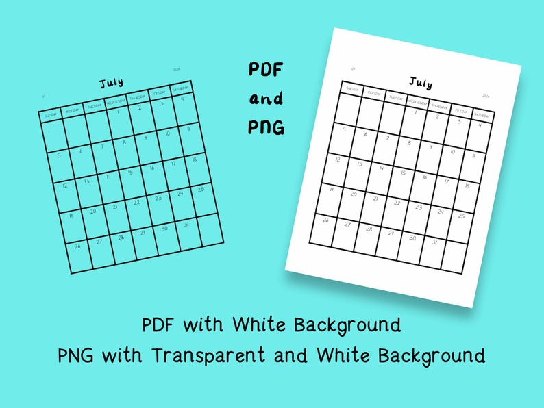 2026 Digital Calendar for Goodnotes, Minimalist Vertical Monthly ...