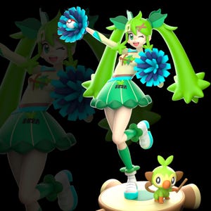 Premium STL File | 3D Print Model | Waifu Statue | High Quality Anime ...