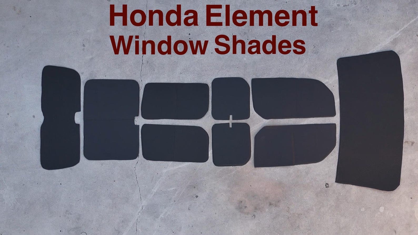 Honda Element Window Shade Covers - Etsy