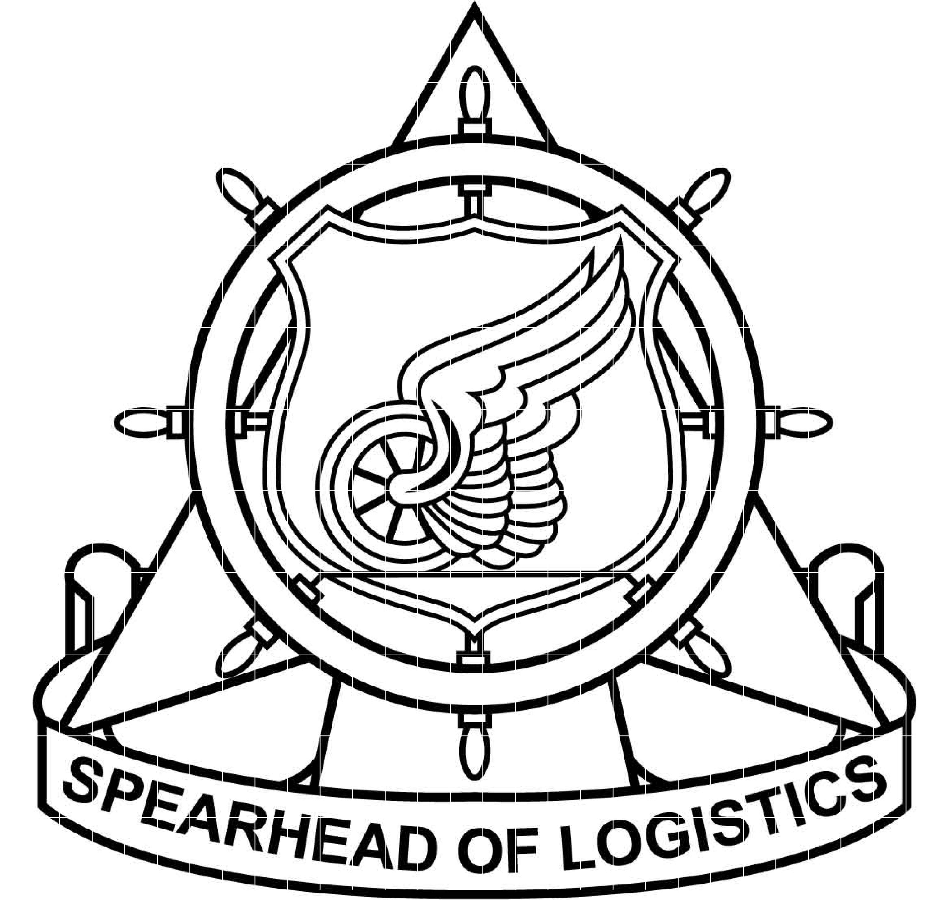 US Army Transportation Corps Regimental Crest Vector File Cnc Laser ...