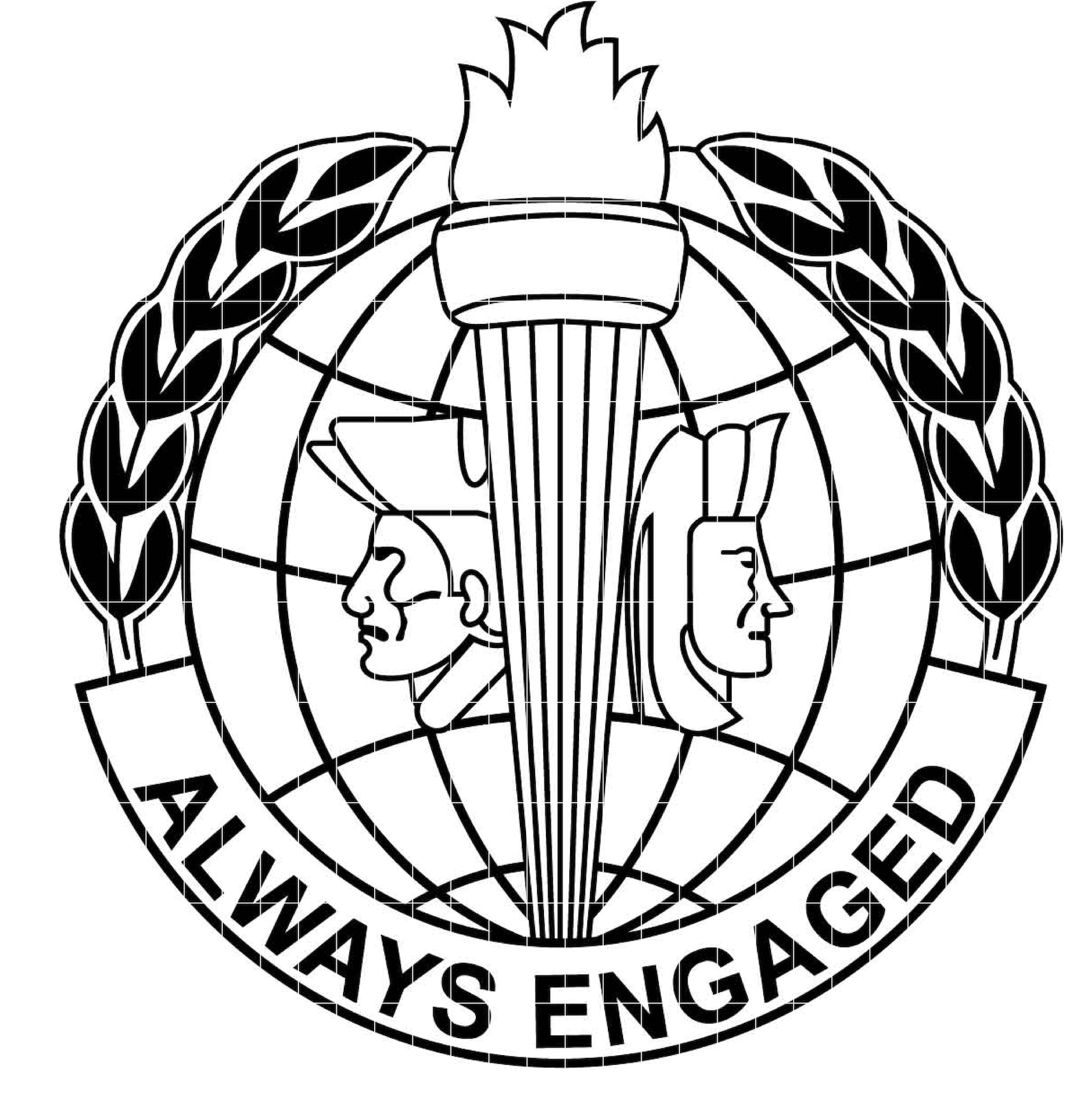 Us Army Military Intelligence Readiness Command Crest Vector File Patch ...