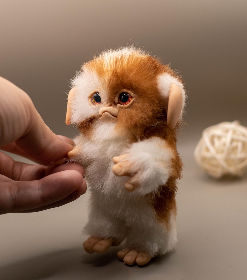 Tiny Gremlin Gizmo,sad Gizmo, Magwai Monsters Kawaii Plush Ooak ...