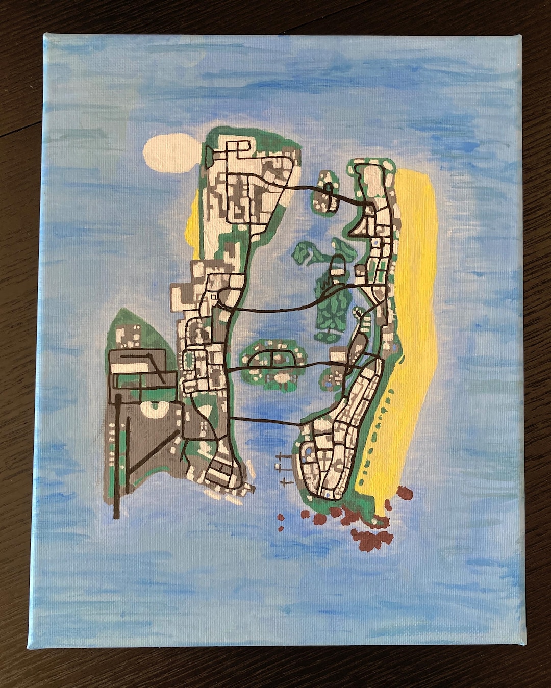 GTA VC Map - Etsy