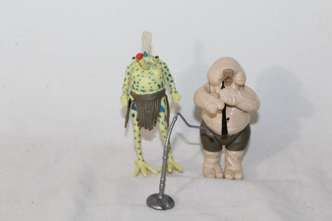 Droopy Mccool 100% Complete & Sy Snootles Star Wars 1983 Kenner Figure ...