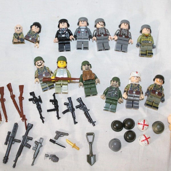 Ww2 Legos Soldiers - Etsy