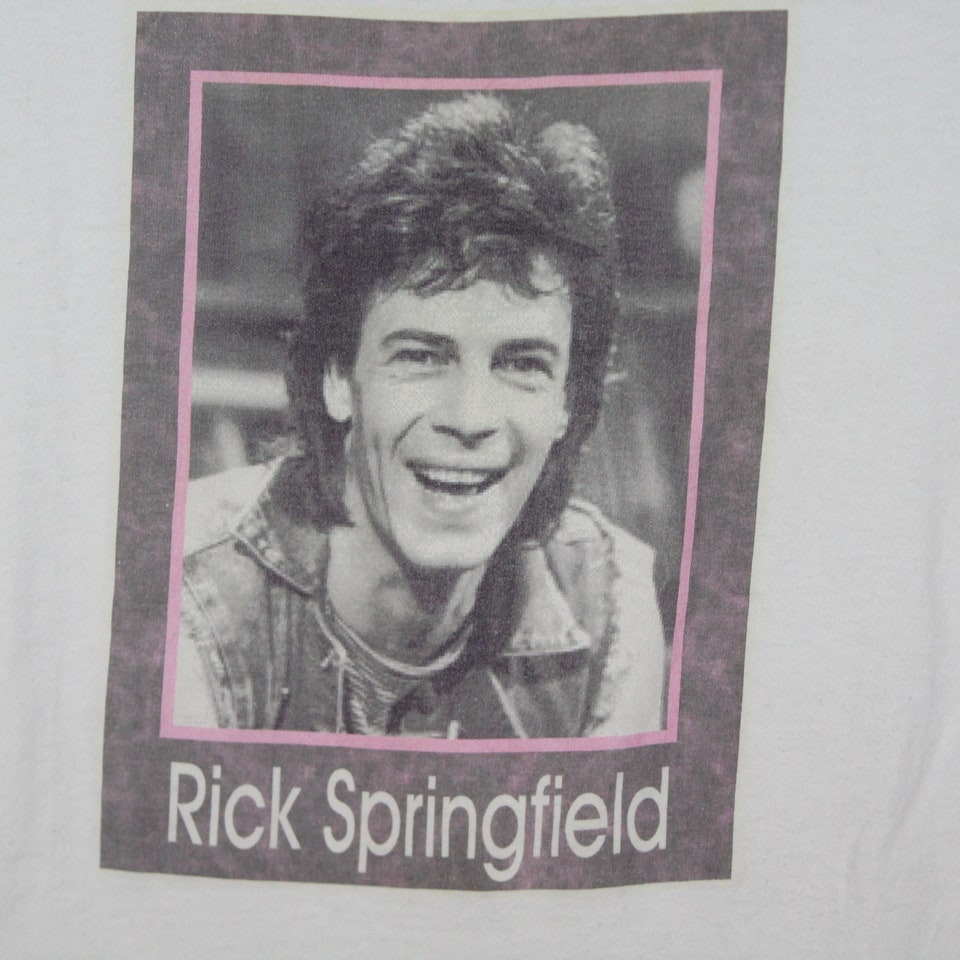 Rick Springfield Jessie's Girl Vintage Retro T-Shirt sold by Israrul ...