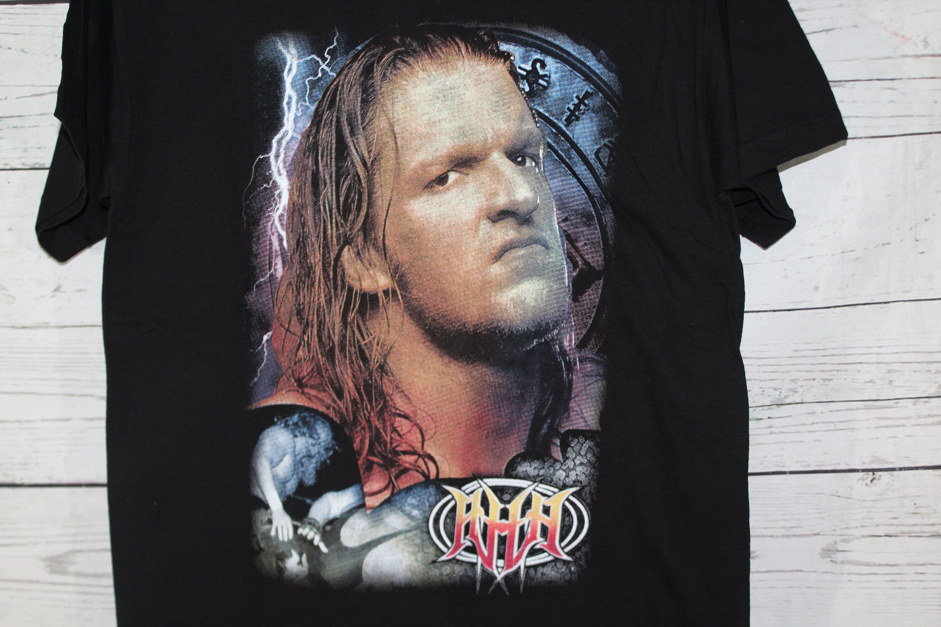 Triple H HHH Vintage Unisex All Over Print Double Sided WWF WWE ...