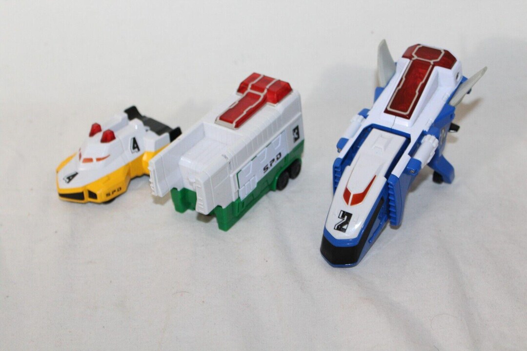 Power Rangers S.P.D. Sentai Dekaranger DX Super Deka Megazord BANDAI ...