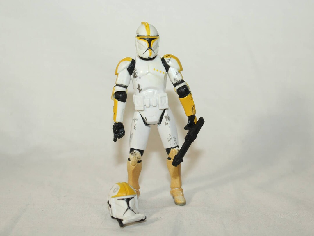 Star Wars Clone Trooper Pilot Legacy Evolutions TAC Dirt Armor Action ...