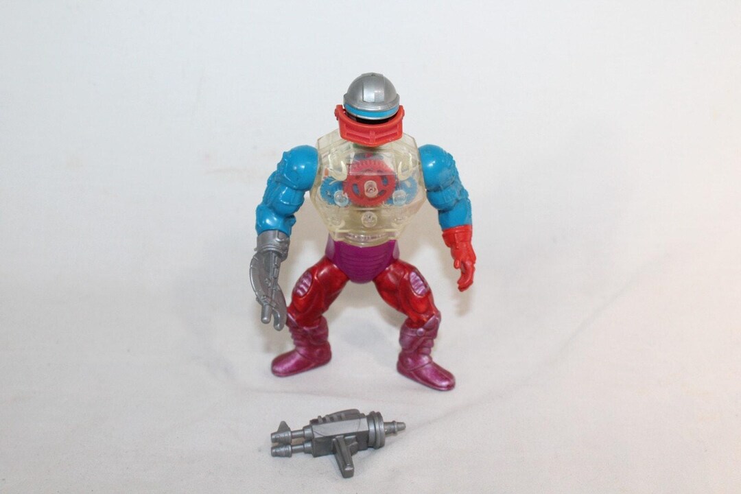 Roboto He-man Masters of the Universe MOTU Vintage 1985 Mattel Action ...