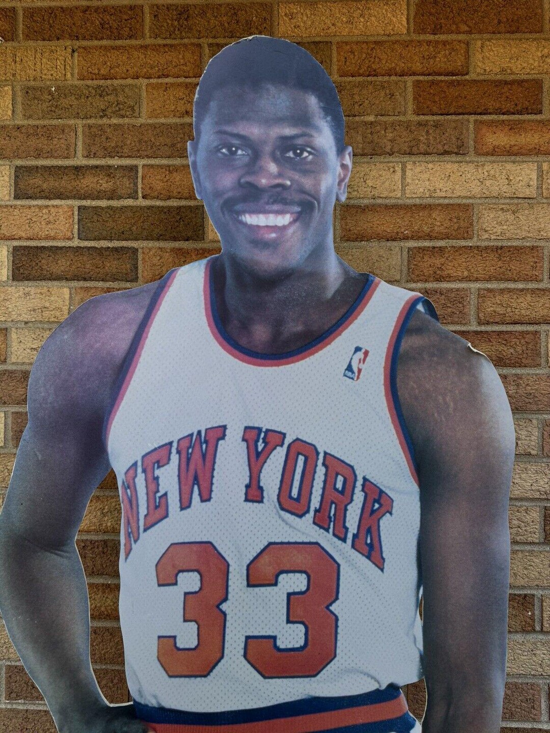 Vintage New York Knicks Patrick Ewing Life-sized Polaroid Cardboard ...