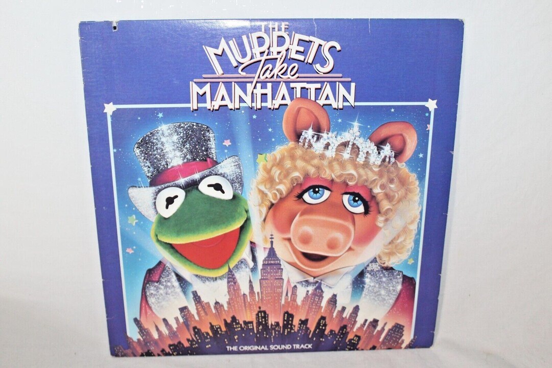 The Muppets Take Manhattan, 1984 Warner Brothers Records, Jim Henson Jeff Moss - Etsy