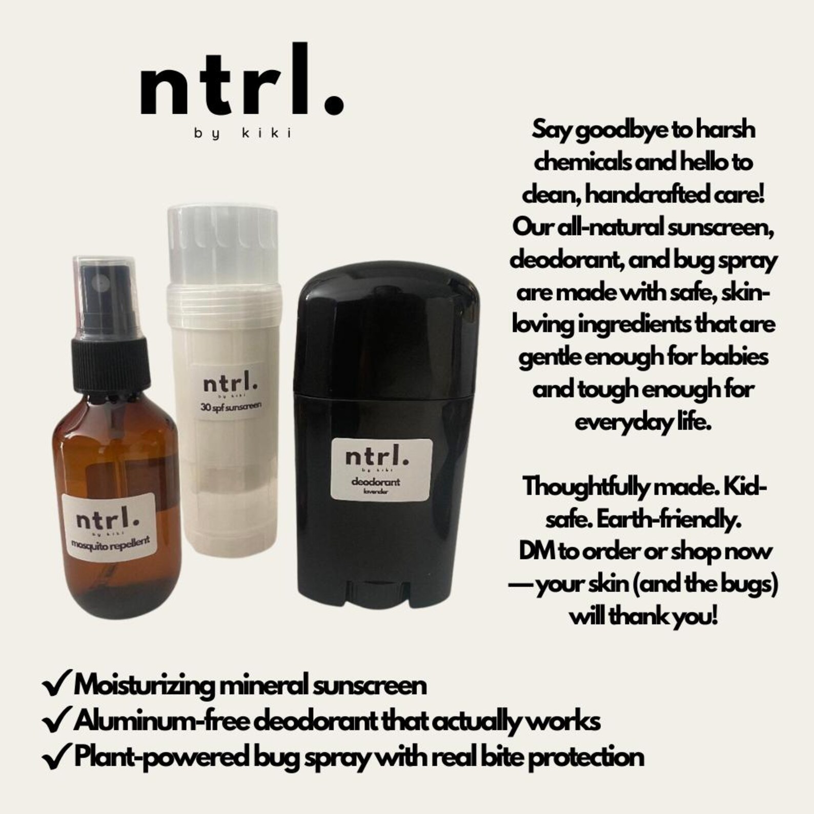 All Natural 30SPF Sunscreen - Etsy