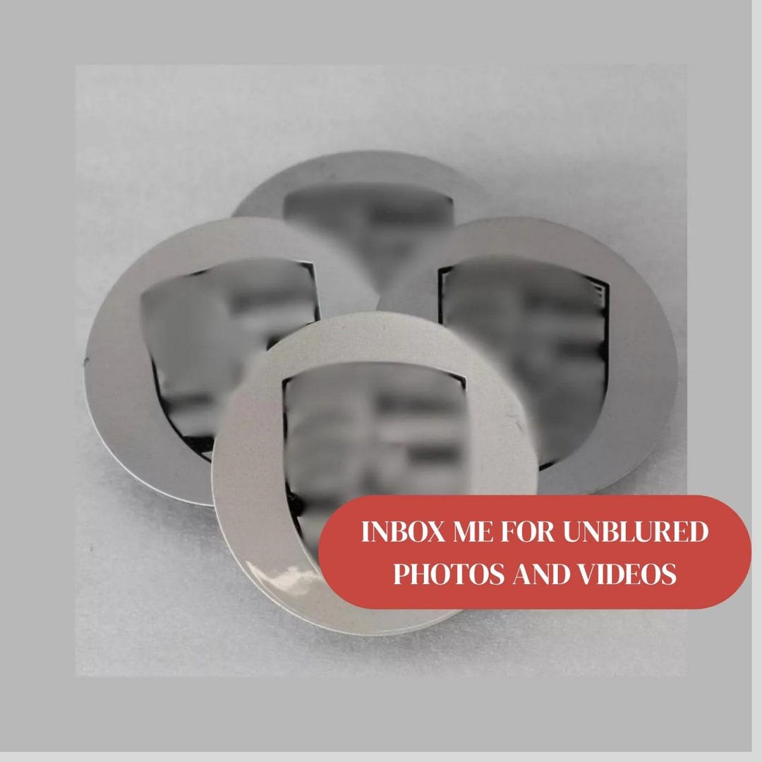 76mm Gray Wheel Center Caps Set of 4 | OEM Style Rim Hub Covers ...