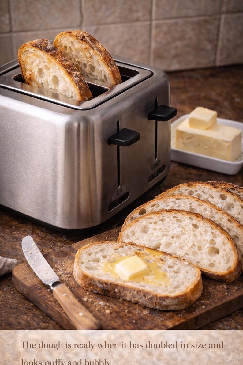 Sourdough Starter Guide & Bread Recipe: Easy Artisan Baking at Home - Etsy