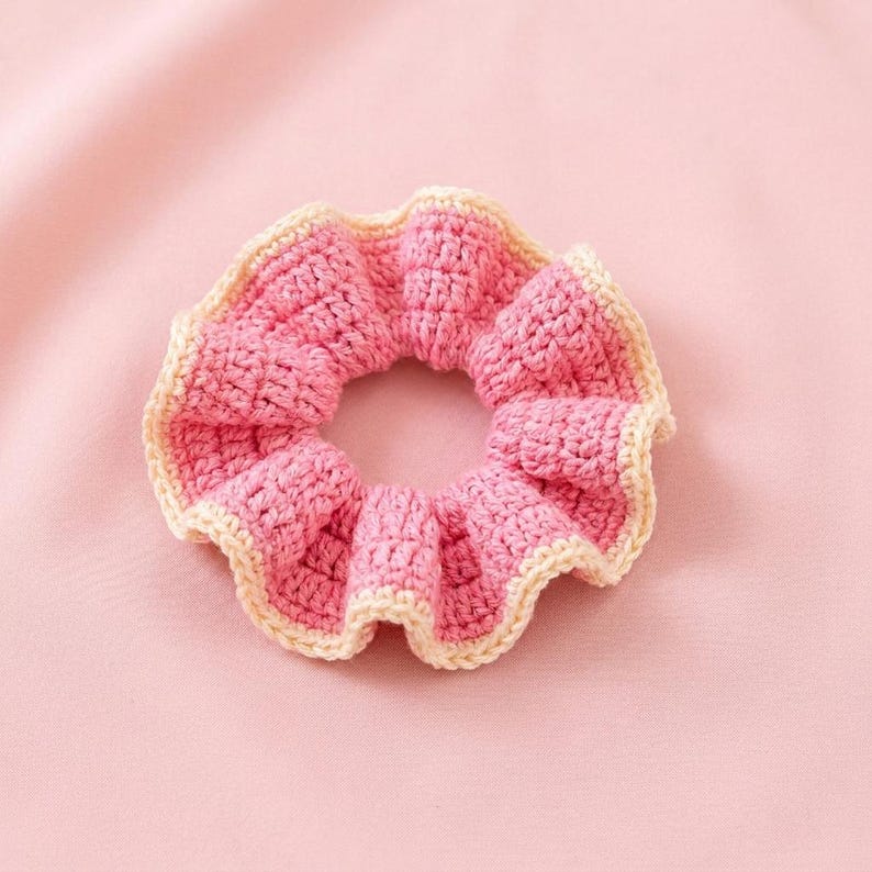Crochet Scrunchie Pattern PDF | Beginner Hair Accessory | Easy Digital ...