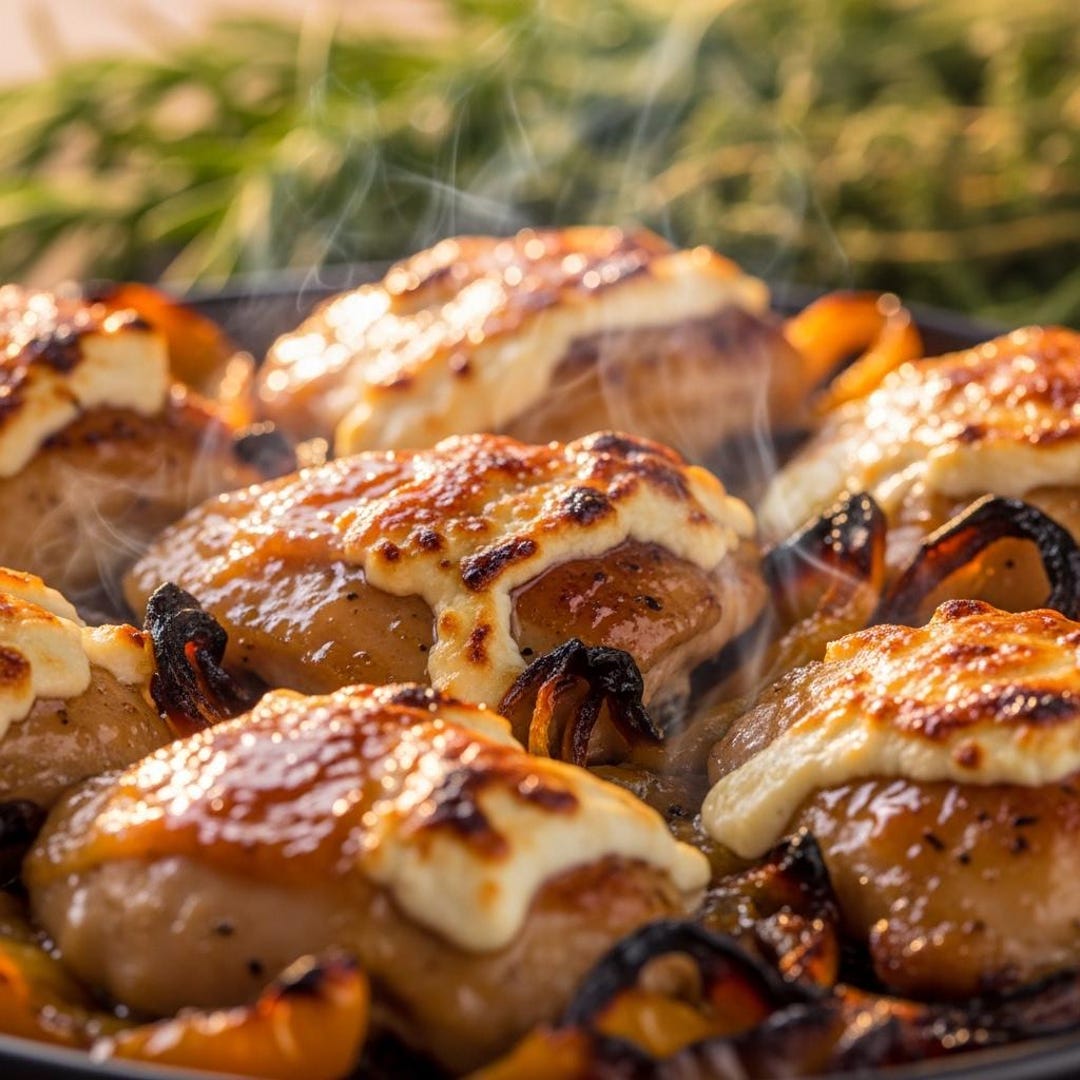 Spicy Hot Honey Feta Chicken: Printable Recipe (high Protein, Easy) - Etsy
