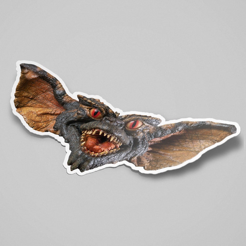 Gremlins Face Screen Used Movie Prop Cut Out Sticker - Etsy