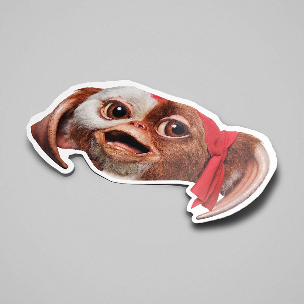 Gizmo Screen Used Movie Prop Cut Out Sticker - Etsy