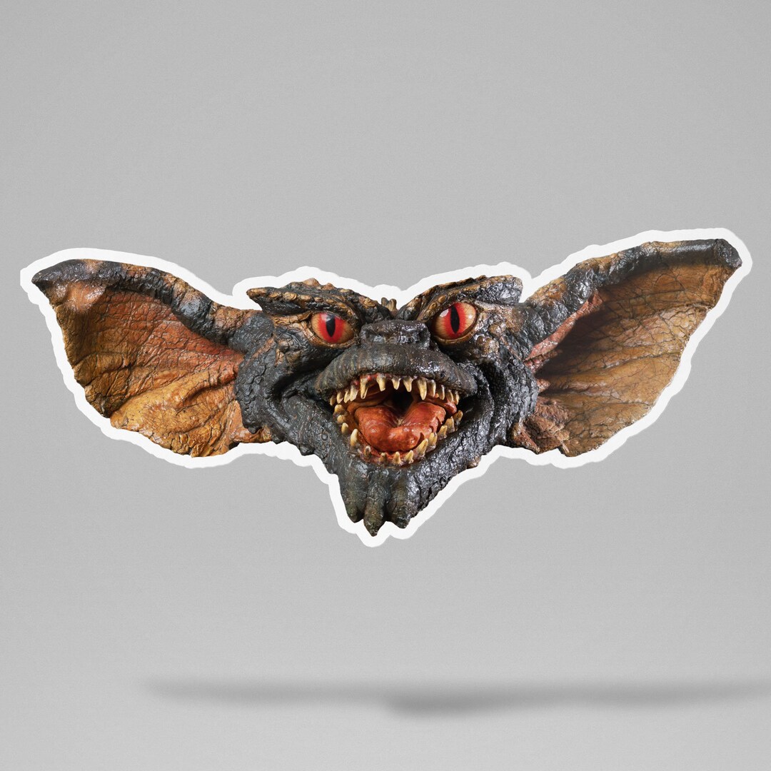 Gremlins Face Screen Used Movie Prop Cut Out Sticker - Etsy