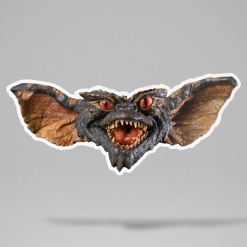 Gremlins Face Screen Used Movie Prop Cut Out Sticker - Etsy