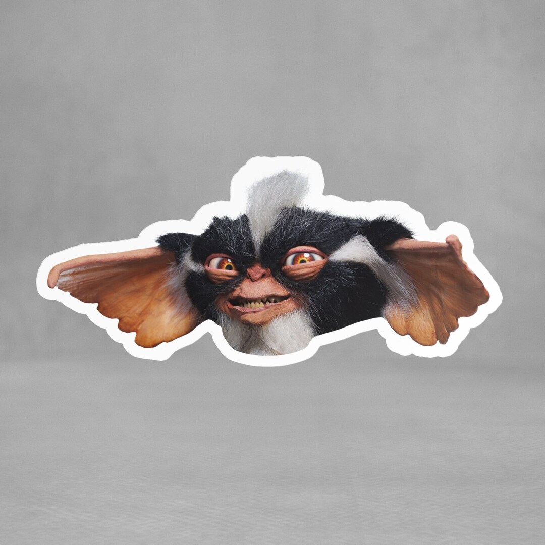 Mohawk Mogwai Screen Used Movie Prop Cut Out Sticker - Etsy