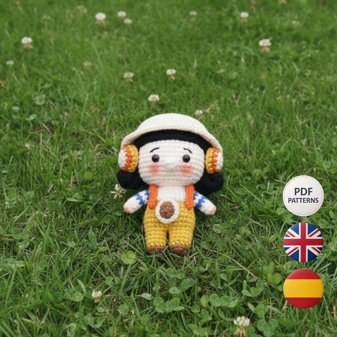 Crochet Pattern - Digital Pattern - Pirate Sniper, Amigurumi Adventurer ...