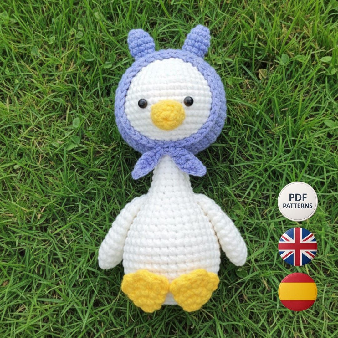 Crochet Pattern - Digital Pattern - Snowflake Duck | PDF Format | ENG ...