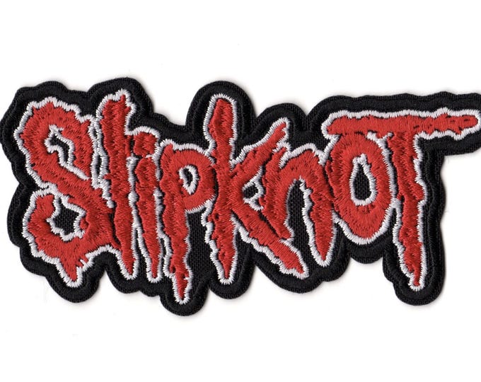 Slipknot Aufnäher – Logo Cut-Out Patch (10 × 4 cm) - Etsy.de