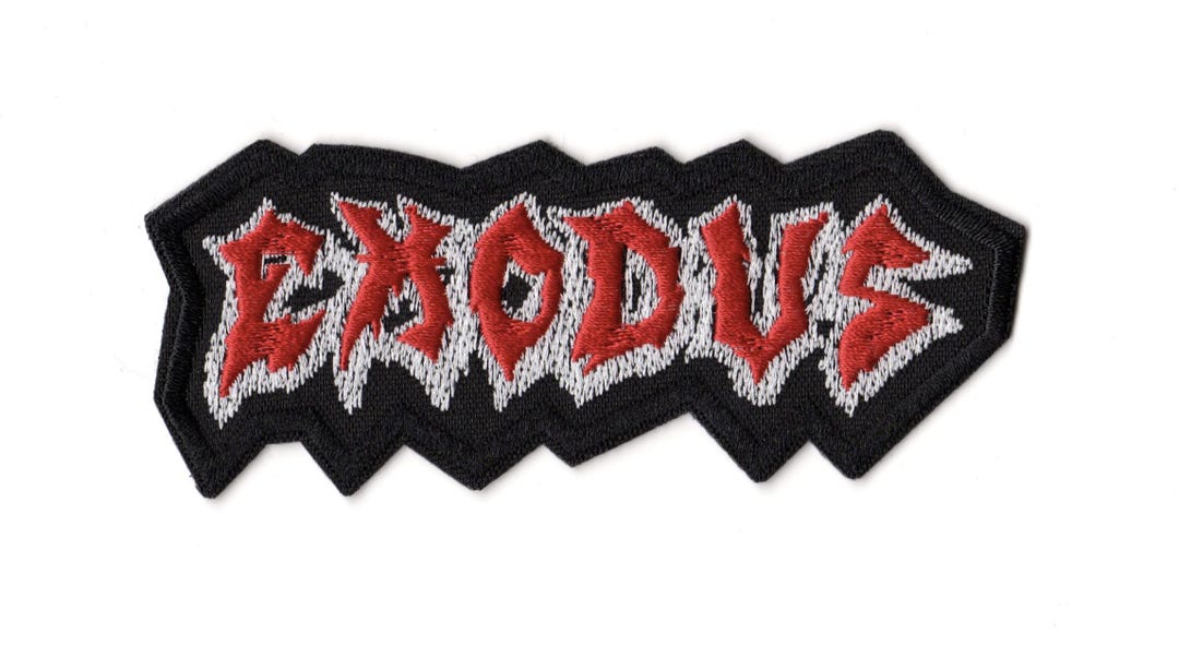 Exodus Embroidered Sew-on Patch | American Thrash Metal Music Band Logo ...