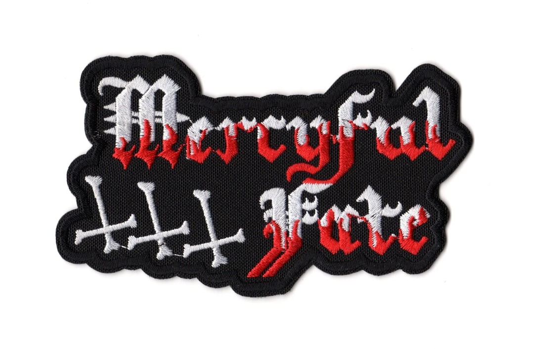 Mercyful Fate Embroidered Sew-on Patch | Danish Heavy Black Metal Hard ...