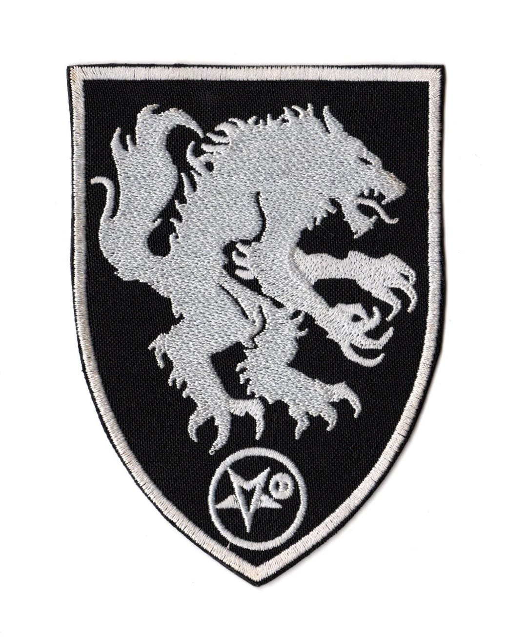 Satanic Warmaster Embroidered Sew-on Patch | Werewolf Finnish Black ...