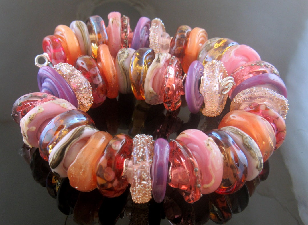 Made to Order(mto) --handmade Several Shades of Coral and Pink ...