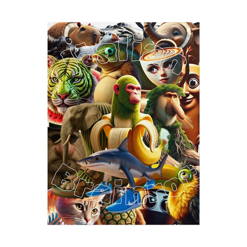 Steal a Brainrot Poster - Etsy