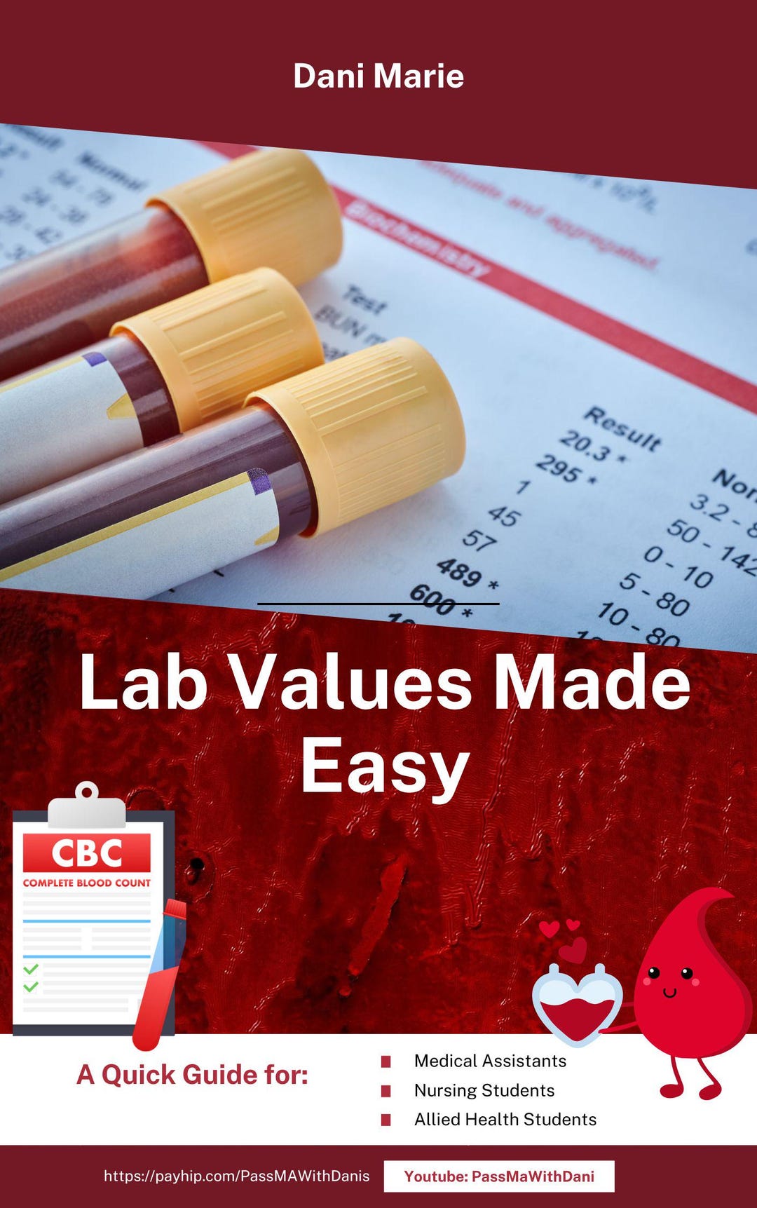 Lab Values Made Easy - Etsy