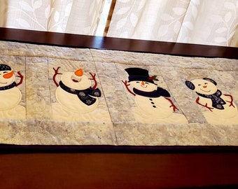 Snowman Table Topper - Etsy