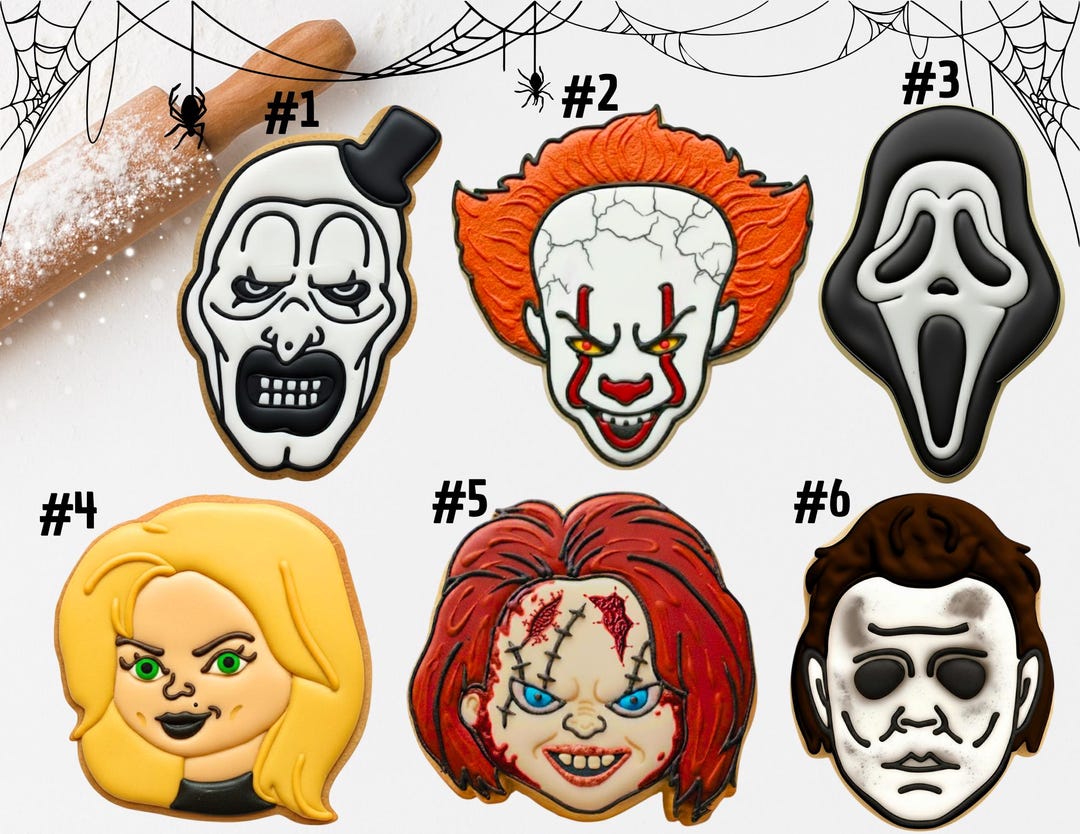 Cake Pop Cutter / Cookie Cutter / Horror Movies / Halloween - Etsy