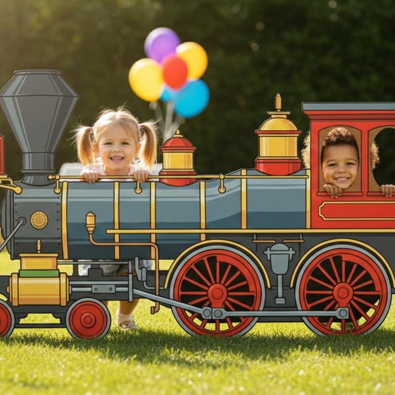Train Photo Booth - Etsy