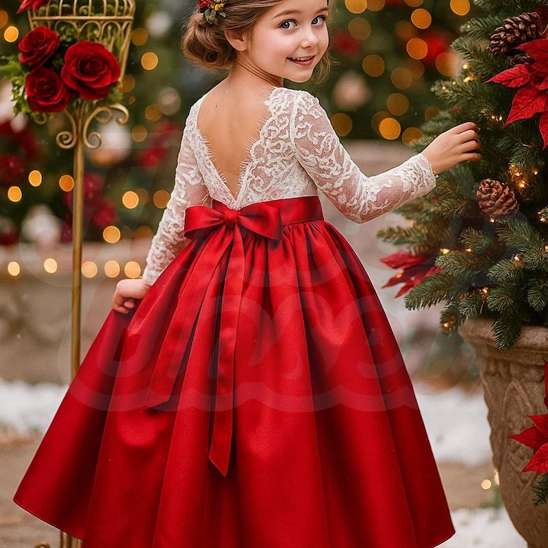 Red Sparkle Dress 4t - Etsy UK