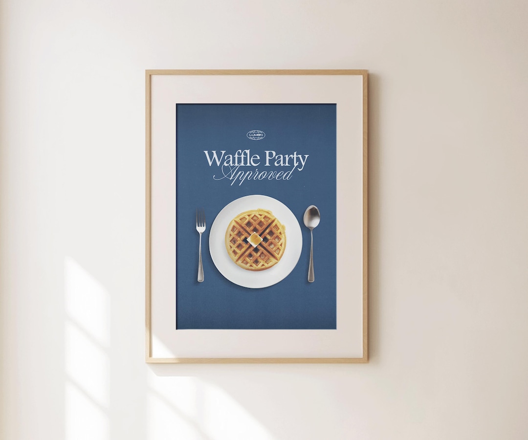 Waffle Party Approved, Severance Poster, Severance Print, Severance ...