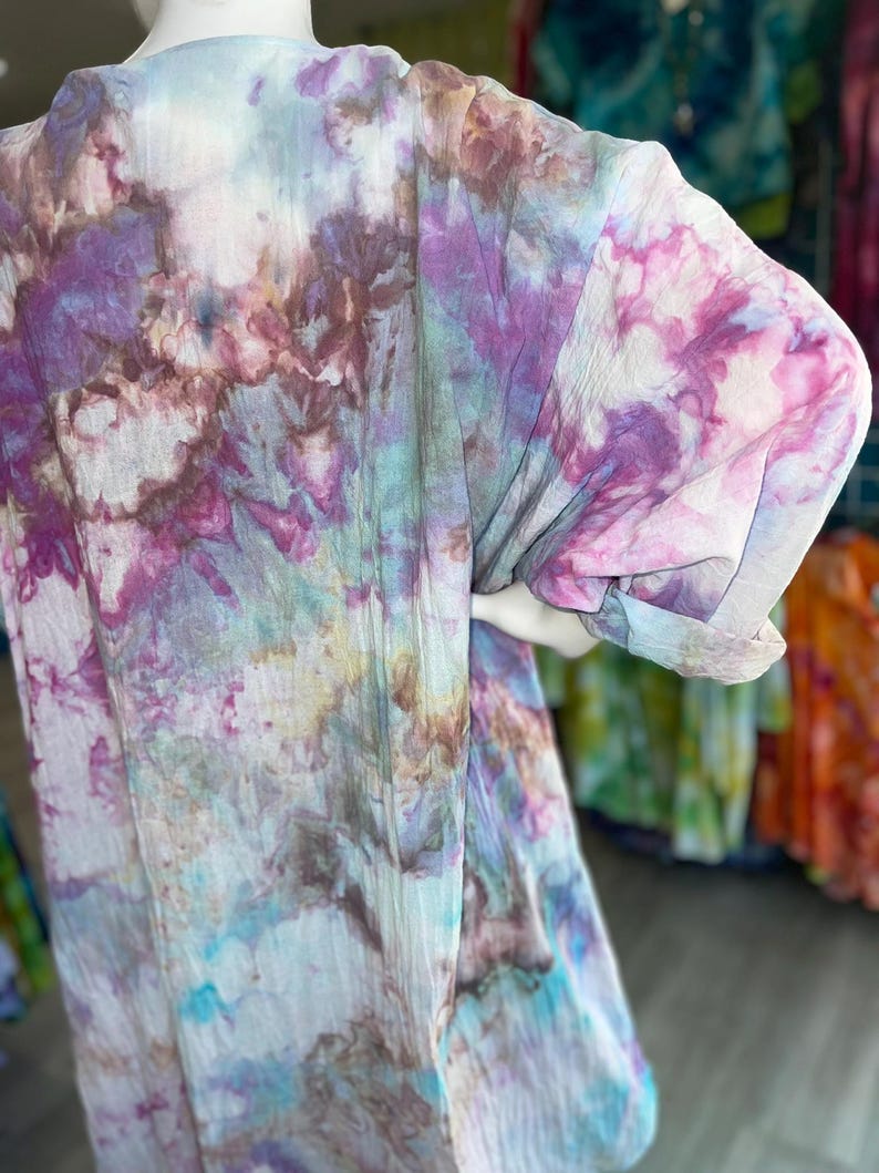 100% Crinkle Cotton Gauze Light Weight Hand Dyed Tie Die - Etsy