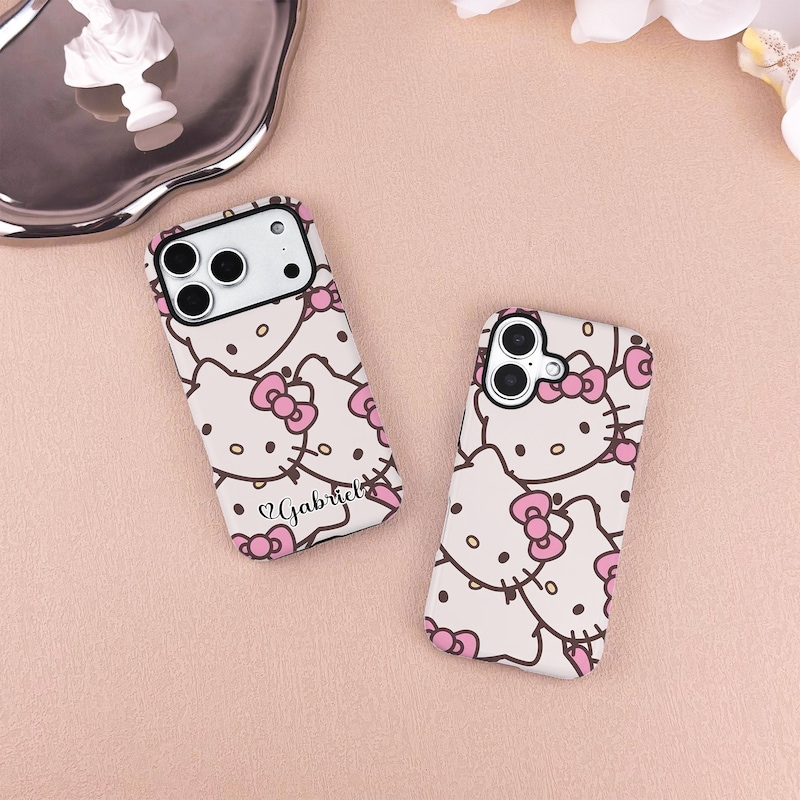 Hello Kittys Phone Case - Etsy UK