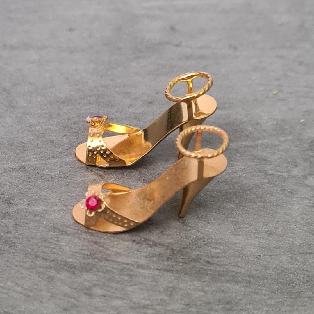 Metal High Heel Shoe - Etsy