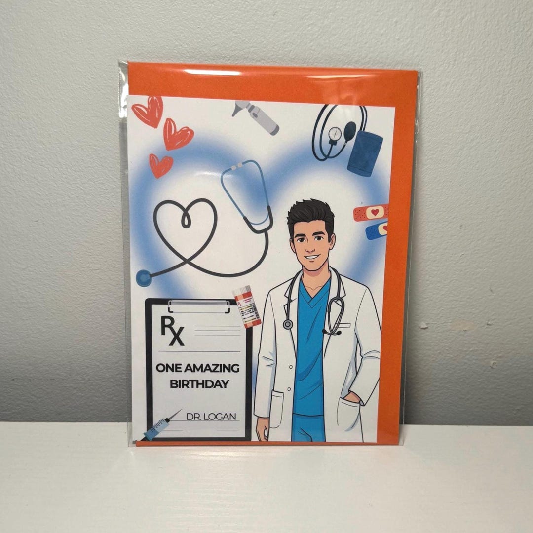 Logan Big Time Rush Birthday Card: Doctor Inspired Funny TV Show Fan ...