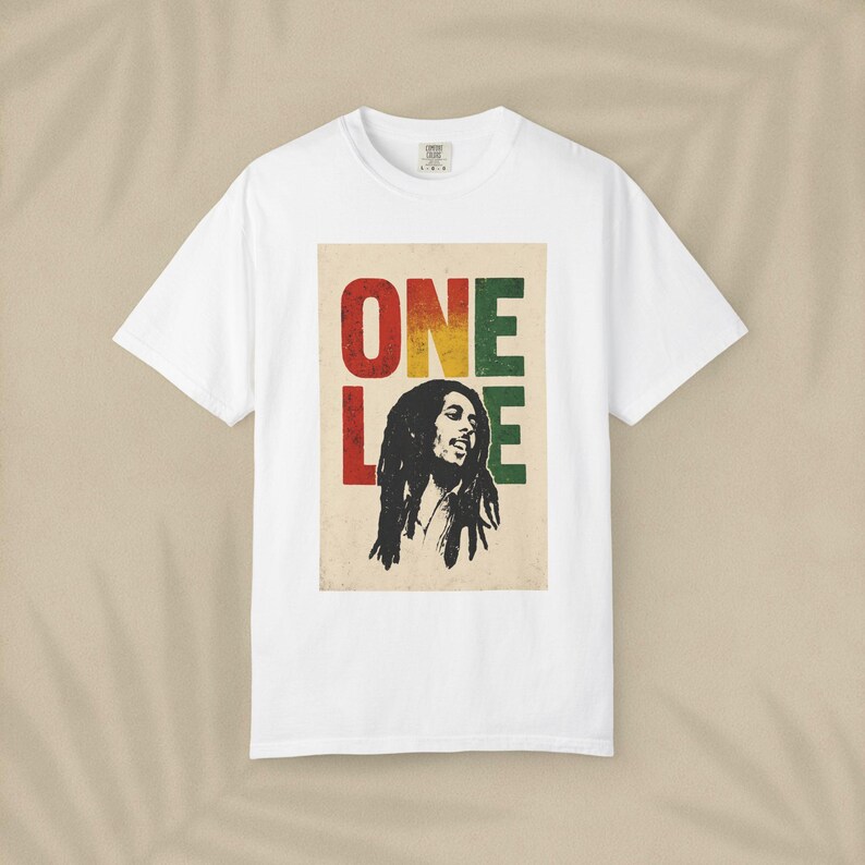 Camiseta One Love Rasta - Camiseta de música reggae jamaiquina ...