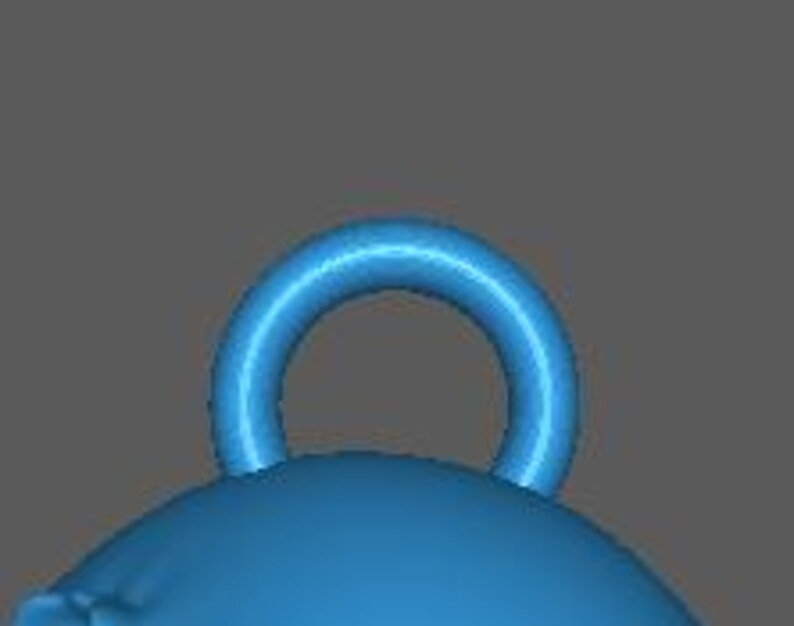 Blueberry Charm STL File: 3D Print Jewelry, Earrings, Keychains Digital ...