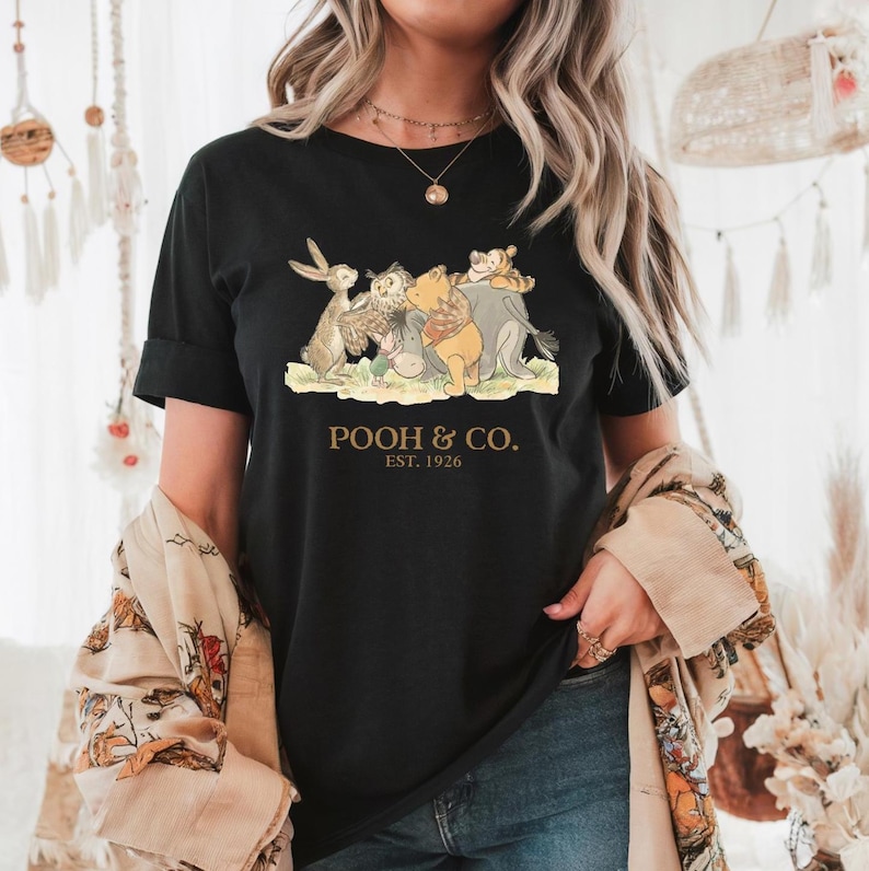 Comfort Colors Retro Winnie the Pooh Sweatshirt, Disney Trip Shirt ...