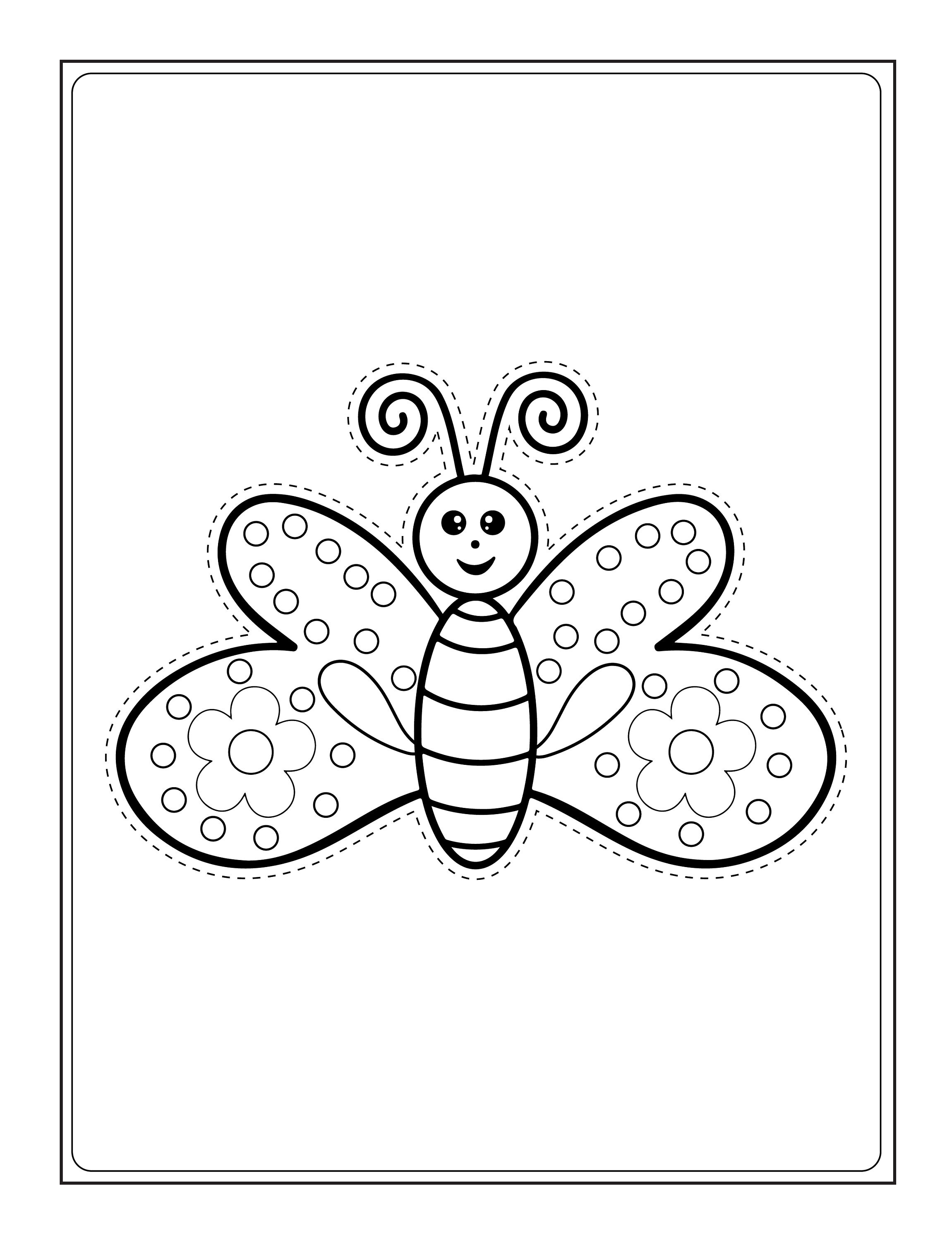 5 X Butterfly Coloring Pages for Adults and Children - Etsy